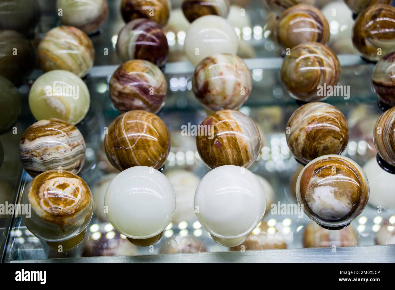 Plenty of marbles in the form of an egg Stock Photo - Alamy