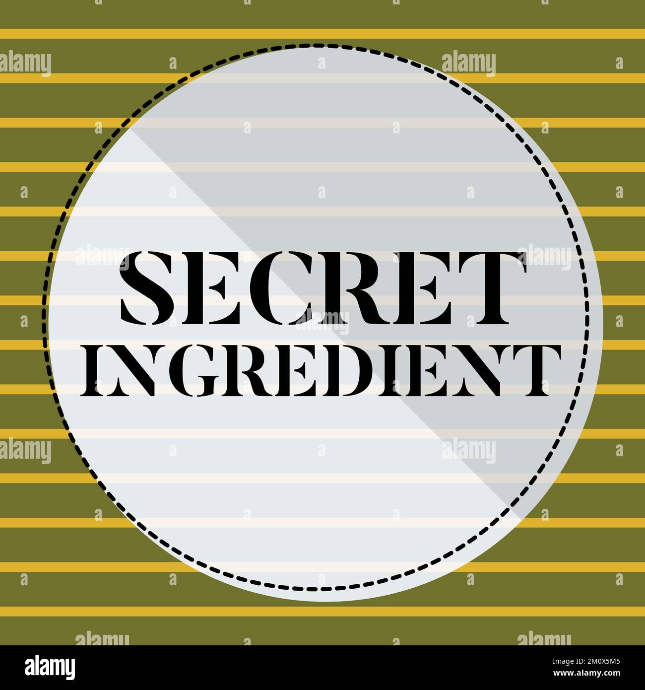 Writing displaying text Secret Ingredient. Business concept special ...