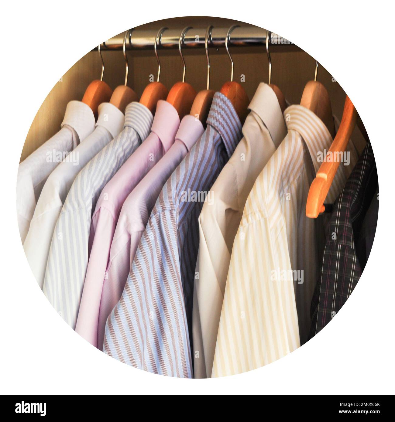 Rack clean clothes in Cut Out Stock Images & Pictures - Alamy