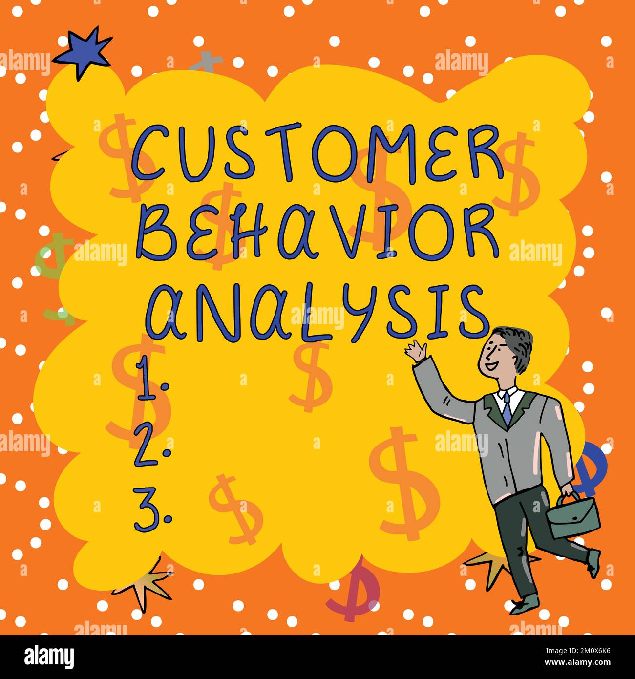 Conceptual Display Customer Behavior Analysis Word Written On Buying