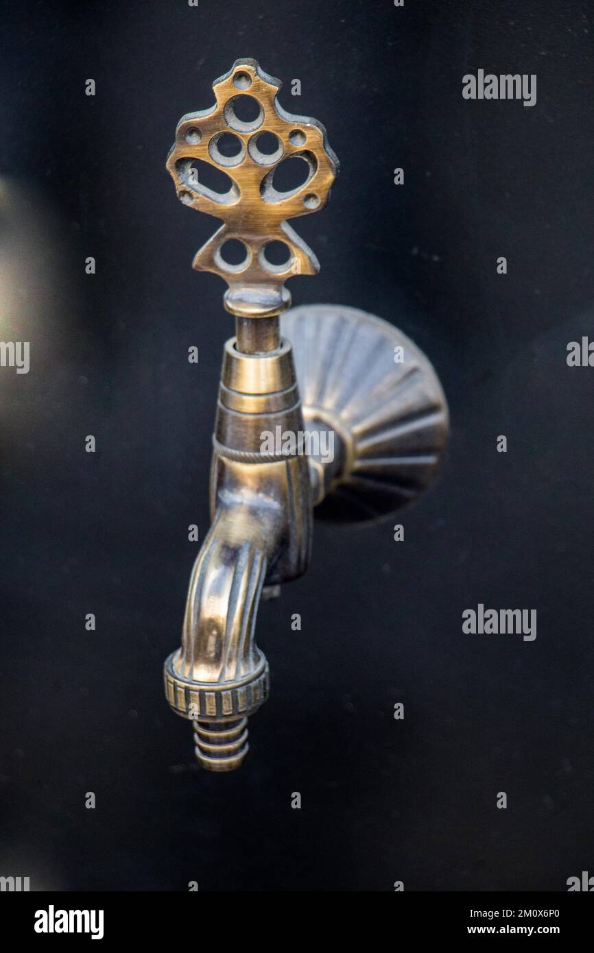 Turkish Ottoman style water tap examples Stock Photo - Alamy