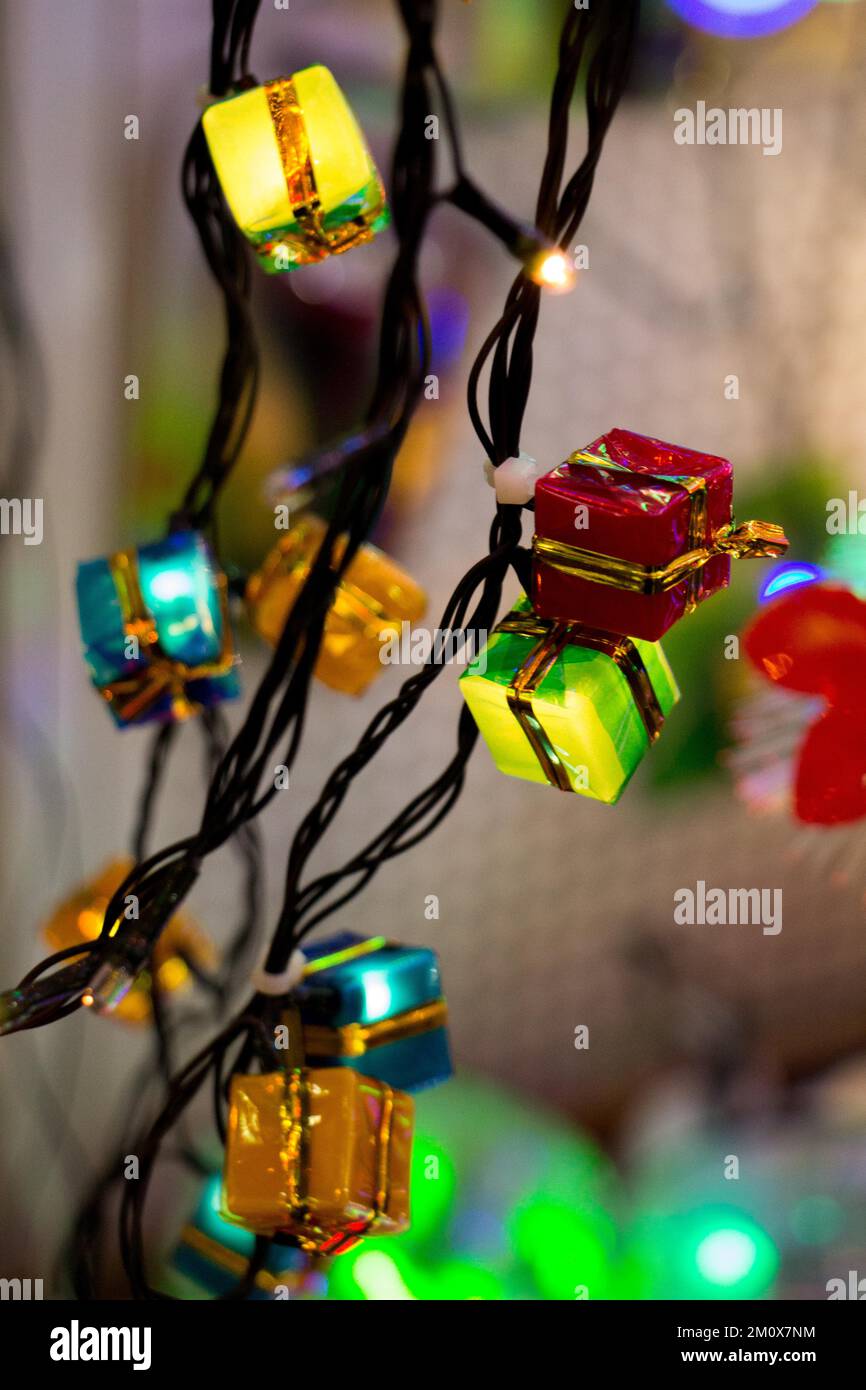 Different shape gift boxes hi-res stock photography and images - Alamy