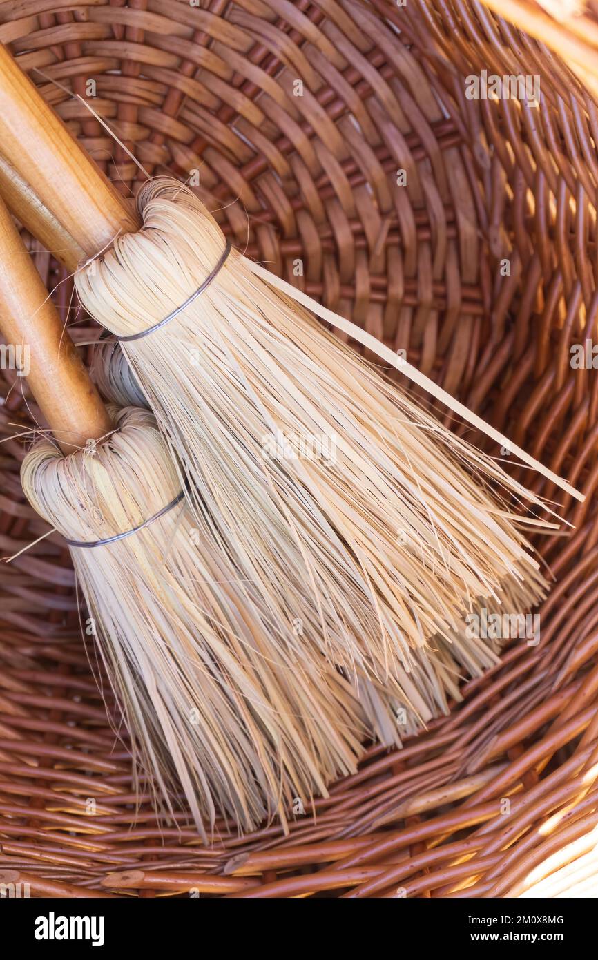 Eco friendly brooms hi-res stock photography and images - Alamy