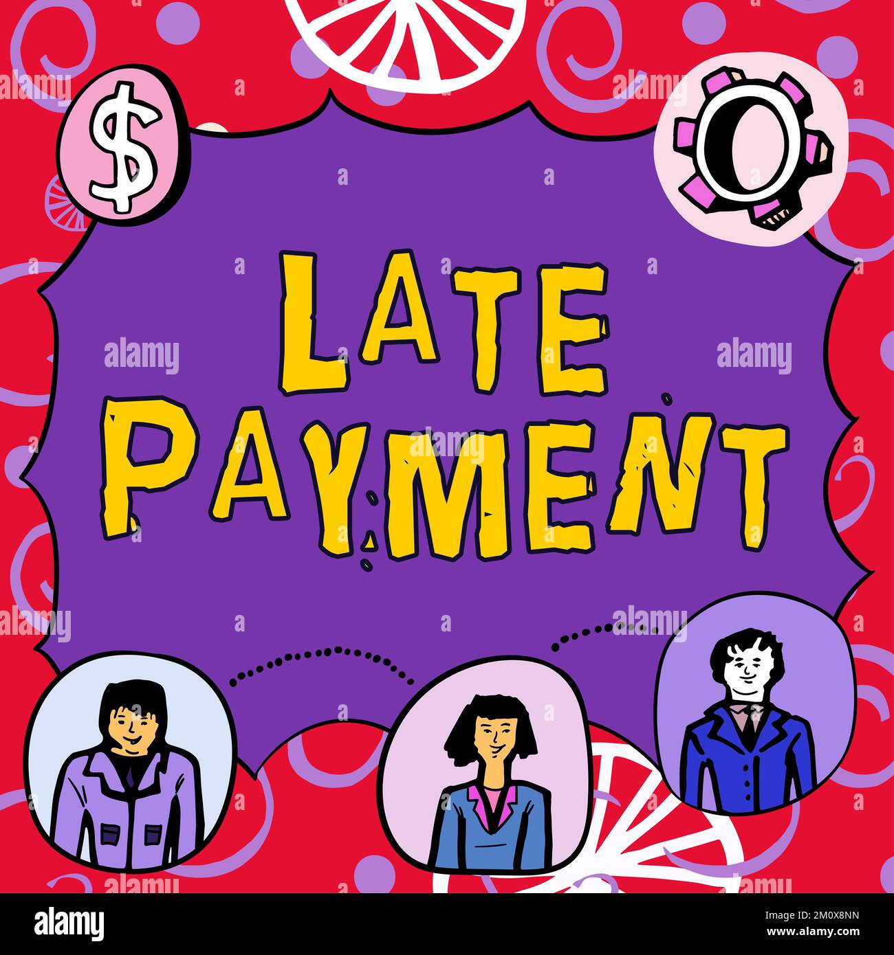 Inspiration showing sign Late Payment. Business idea payment made to ...