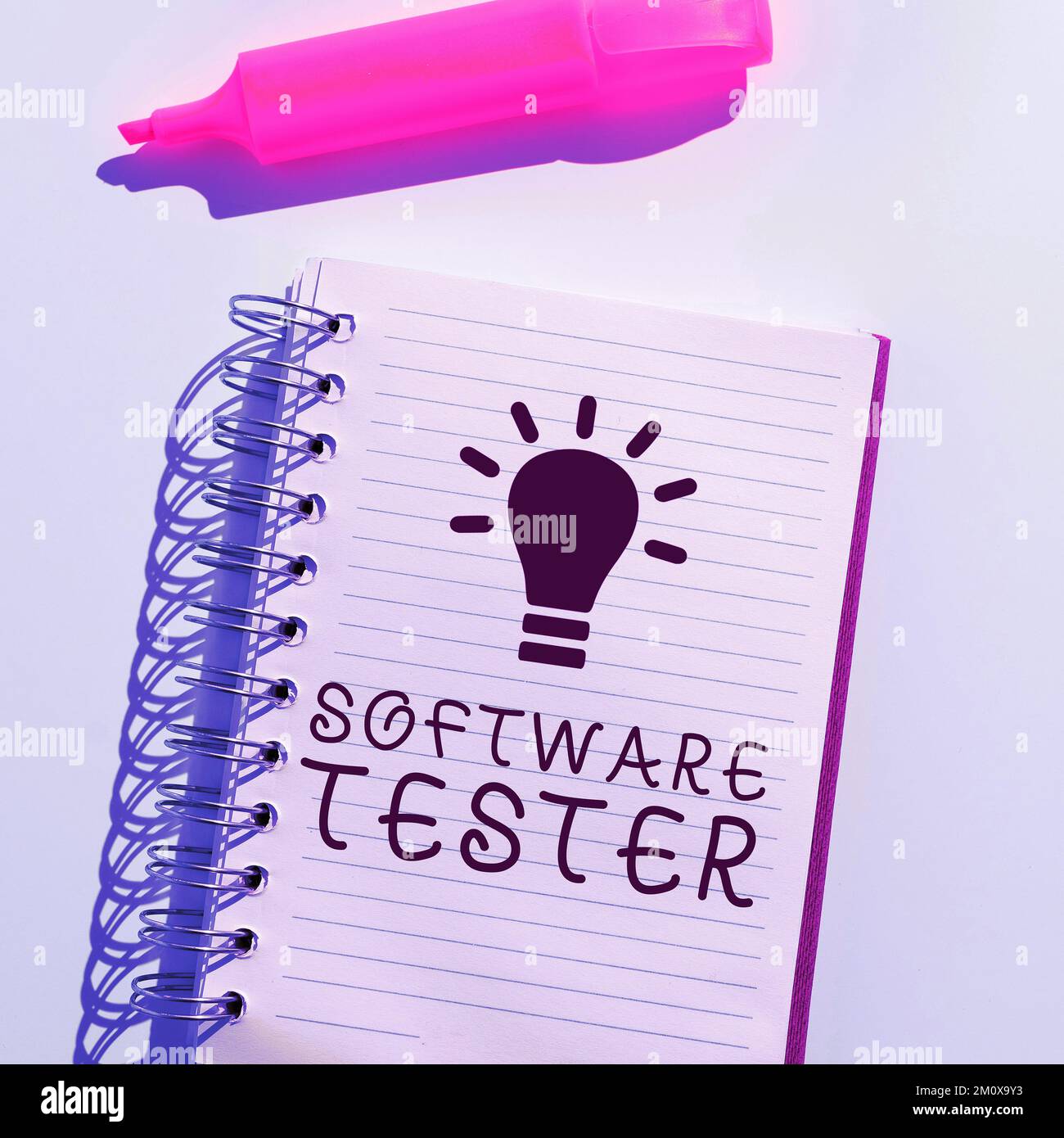 Writing Displaying Text Software Tester Business Overview Implemented