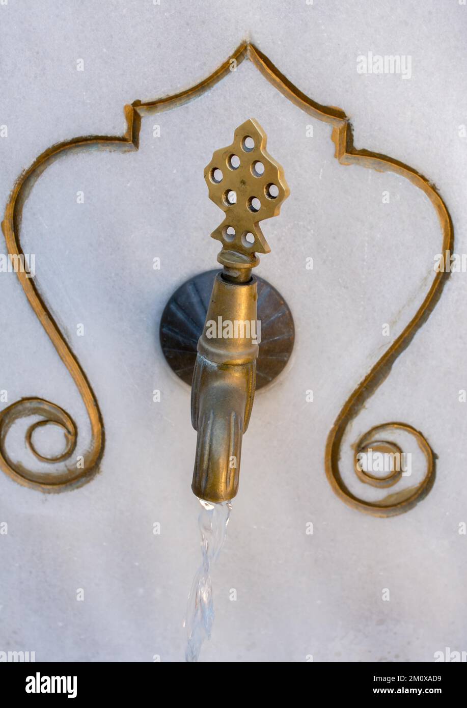 Turkish Ottoman style water tap examples Stock Photo - Alamy