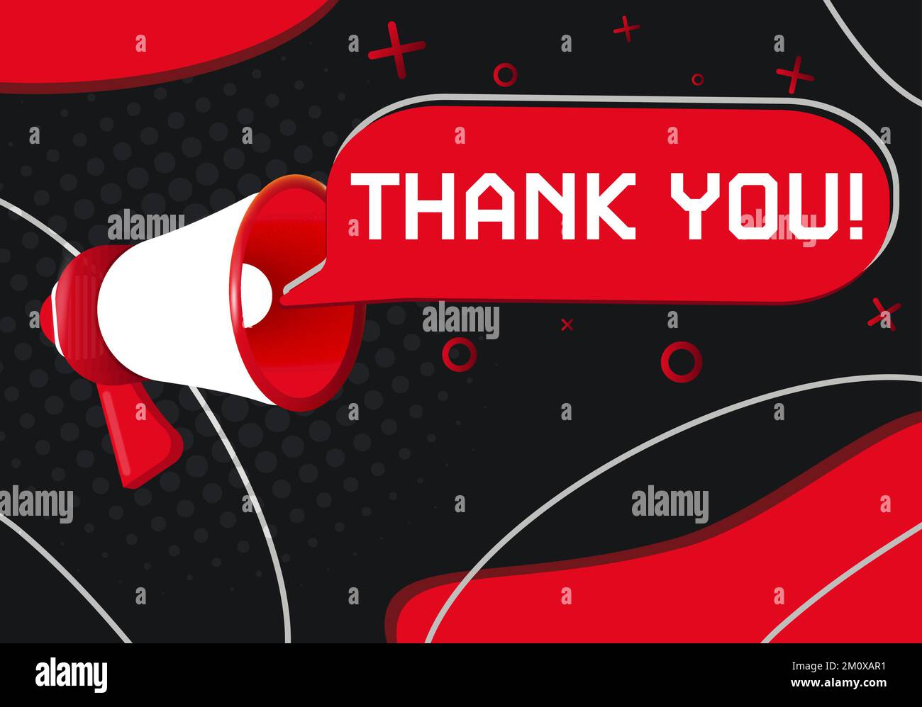 Icon holding thank sign illustration hi-res stock photography and ...
