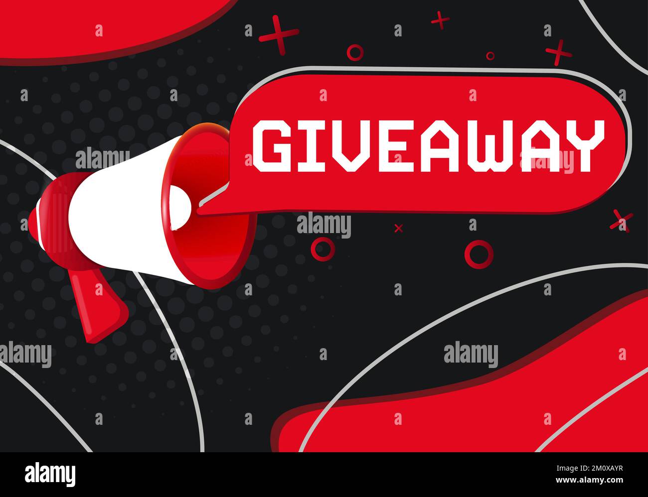 Winner card speech bubble Stock Vector Images - Alamy