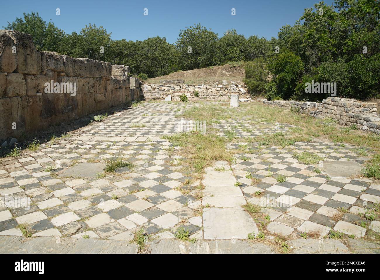 Hadrianic Baths in Aphrodisias Ancient City in Geyre, Aydin, Turkiye Stock Photo - Alamy