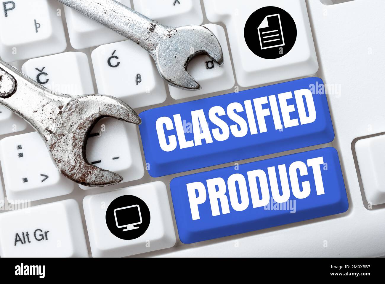 Inspiration showing sign Classified Product. Internet Concept Sensitive ...