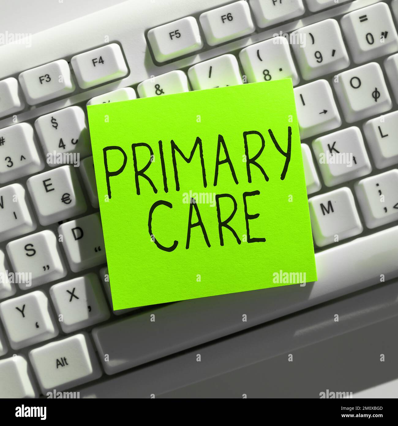 Conceptual caption Primary Care. Concept meaning health care provided ...