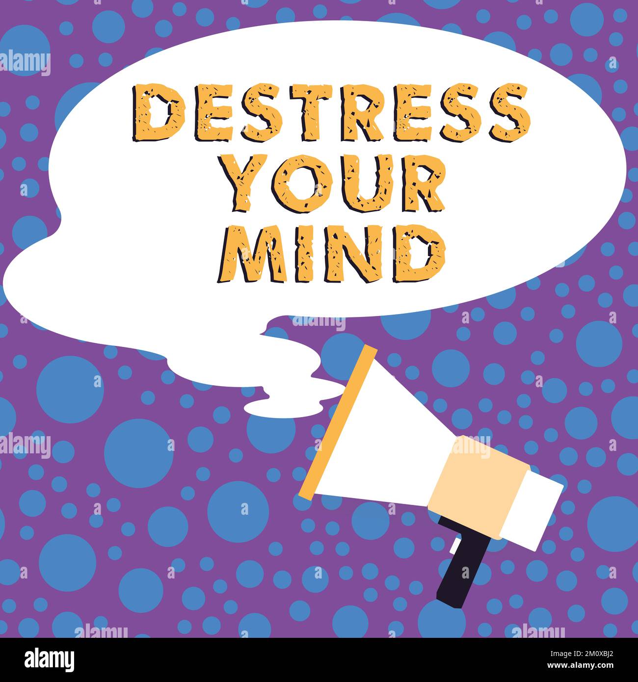 Conceptual caption Destress Your Mind. Concept meaning to release ...