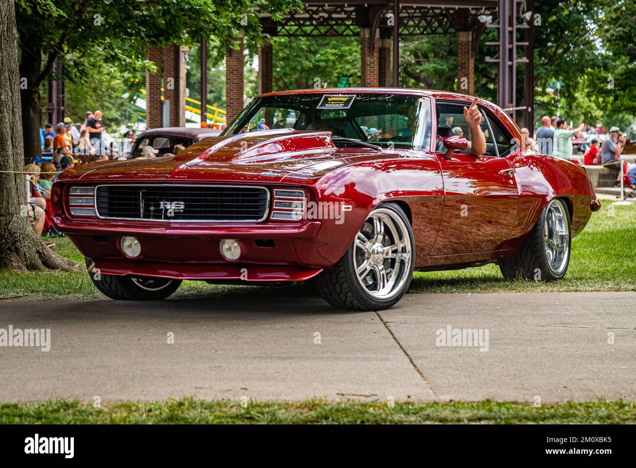 Candy Apple Red 2022 Camaros