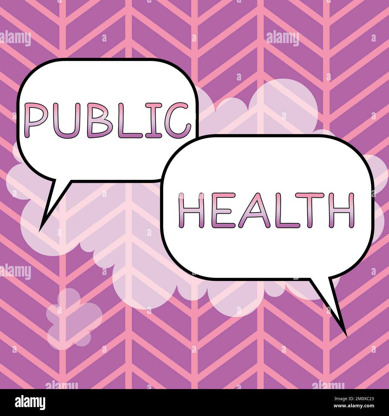 Text caption presenting Public Health. Word for Promoting healthy ...