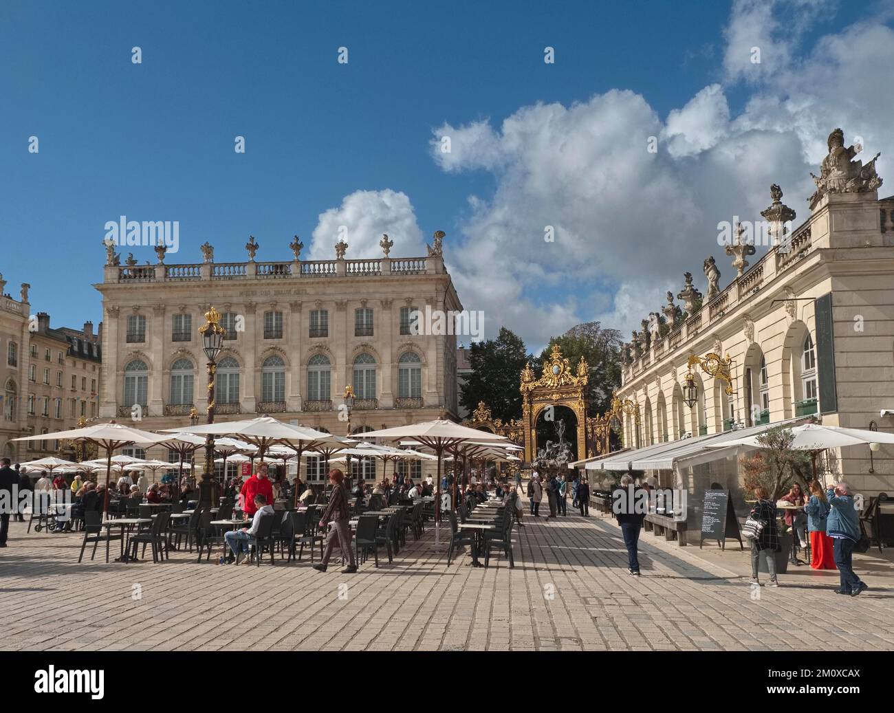 Place Stanislas, a UNESCO World Heritage Site, with neoclassical ...