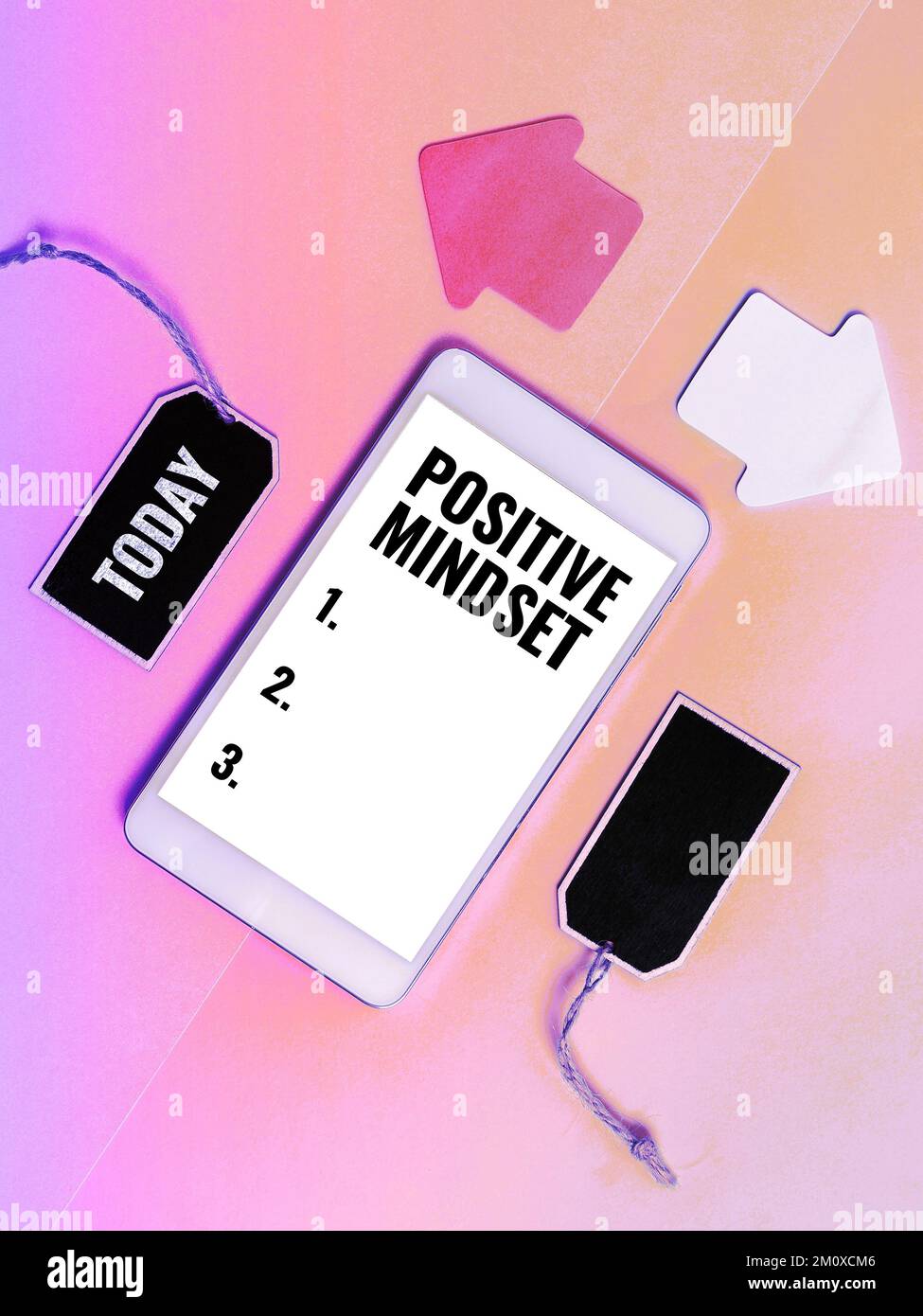 Inspiration showing sign Positive Mindset. Concept meaning mental and ...