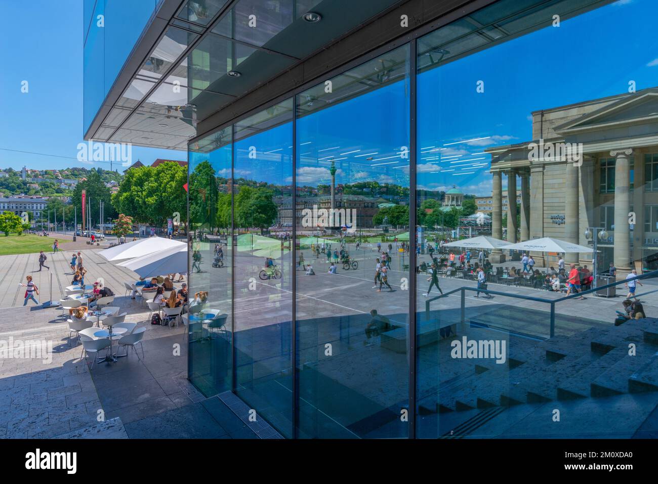 Stuttgart, centre, Königstrasse, main shopping street, shopping centre ...