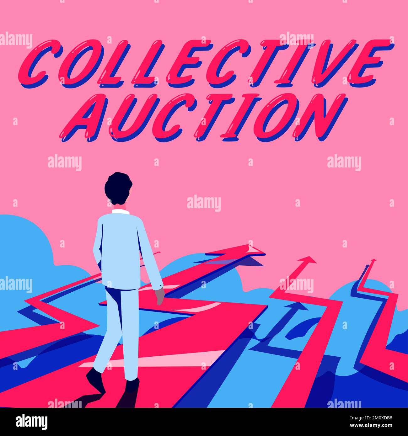 Inspiration showing sign Collective Auction. Business concept Gathering ...