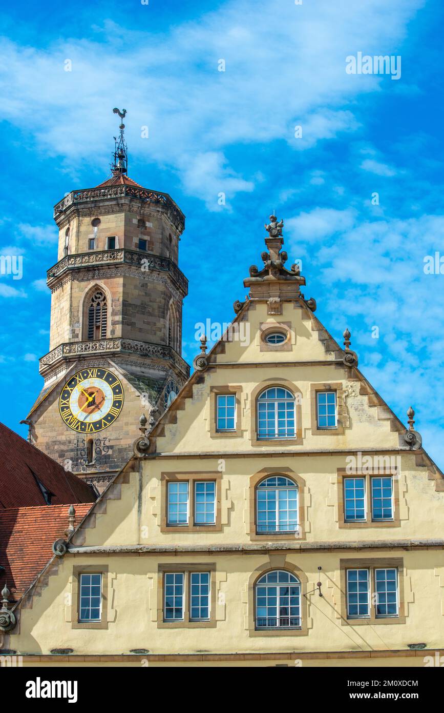 Protestant collegiate church from 1534, Stuttgart, late Gothic ...