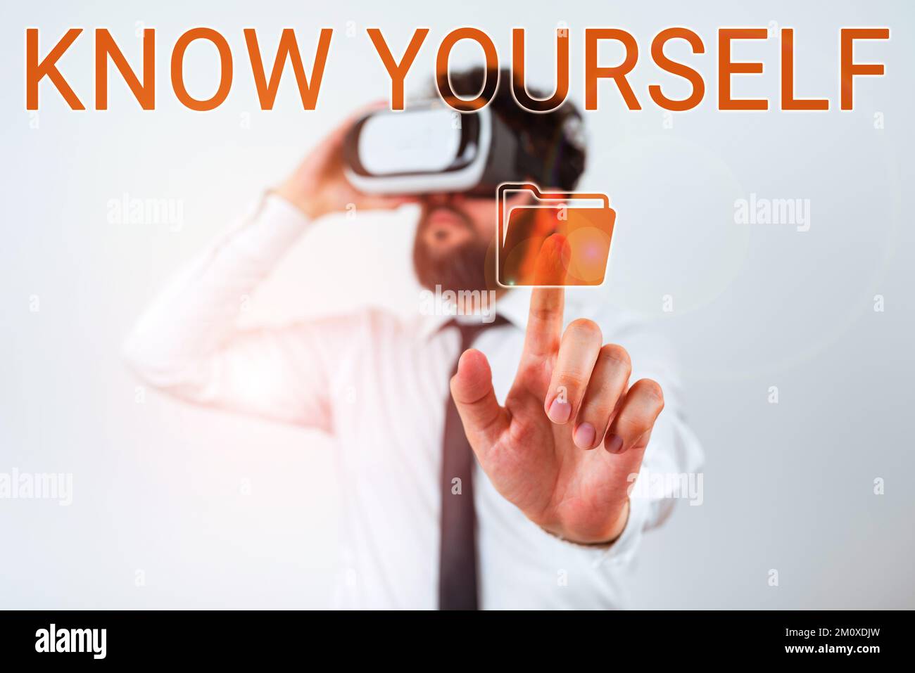 Inspiration showing sign Know Yourself. Business approach Find You ...