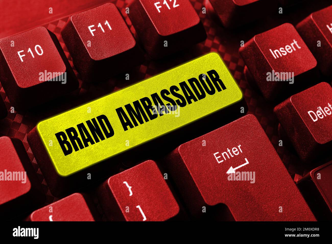 Inspiration showing sign Brand Ambassador. Word Written on agent ...