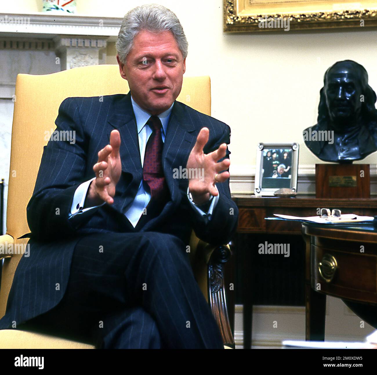 Oval office nineties hi-res stock photography and images - Alamy