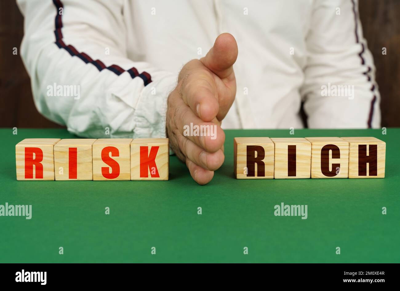 Risk to rich hi-res stock photography and images - Alamy