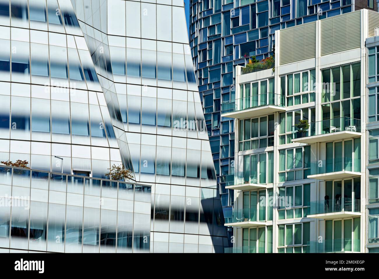 New York. Manhattan. United States. Residential Buildings at Chelsea ...