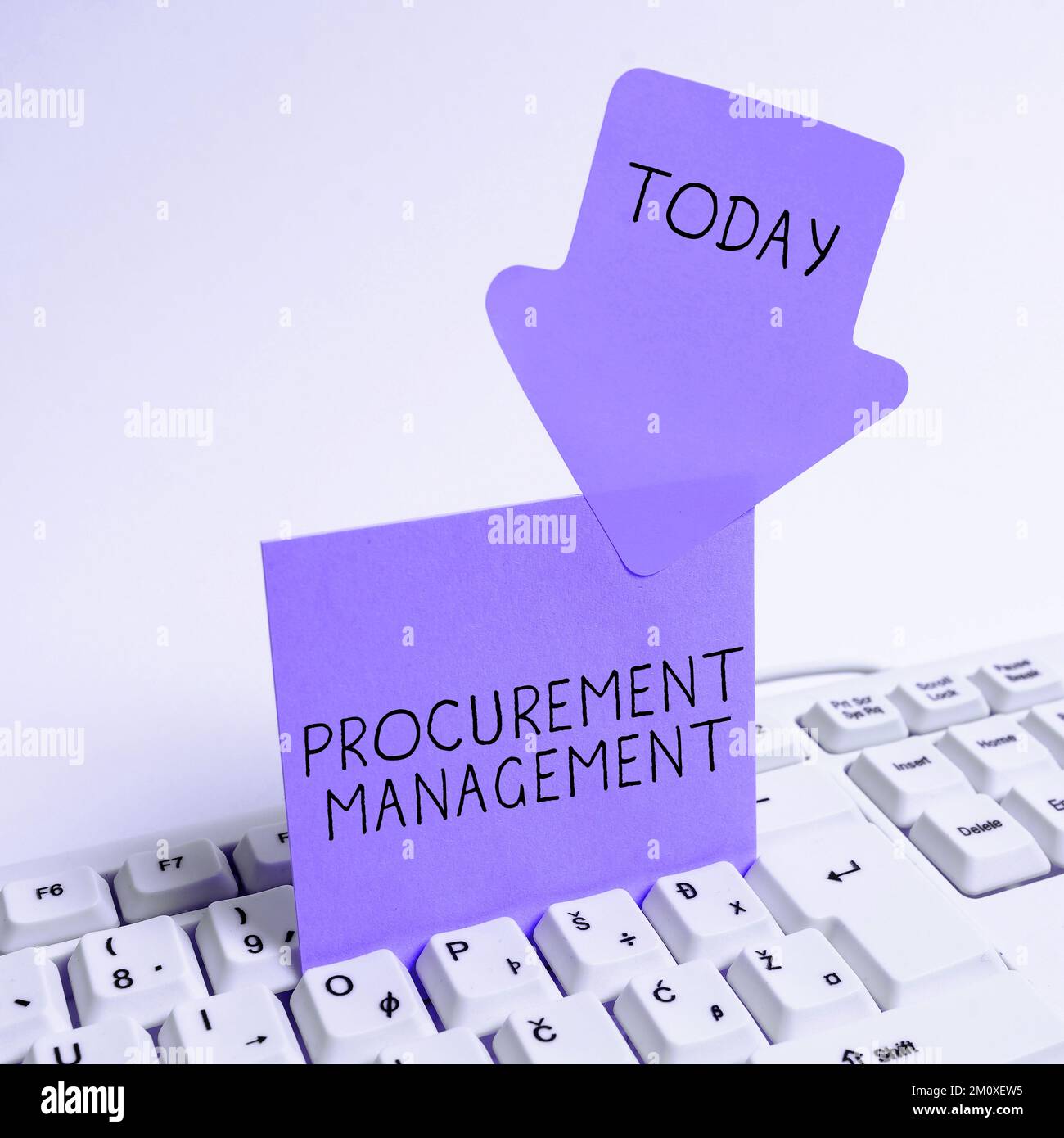 Conceptual display Procurement Management. Conceptual photo buying ...