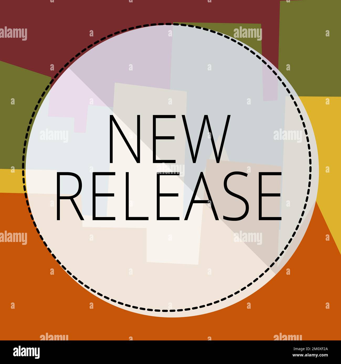 Text sign showing New Release. Internet Concept announcing something ...