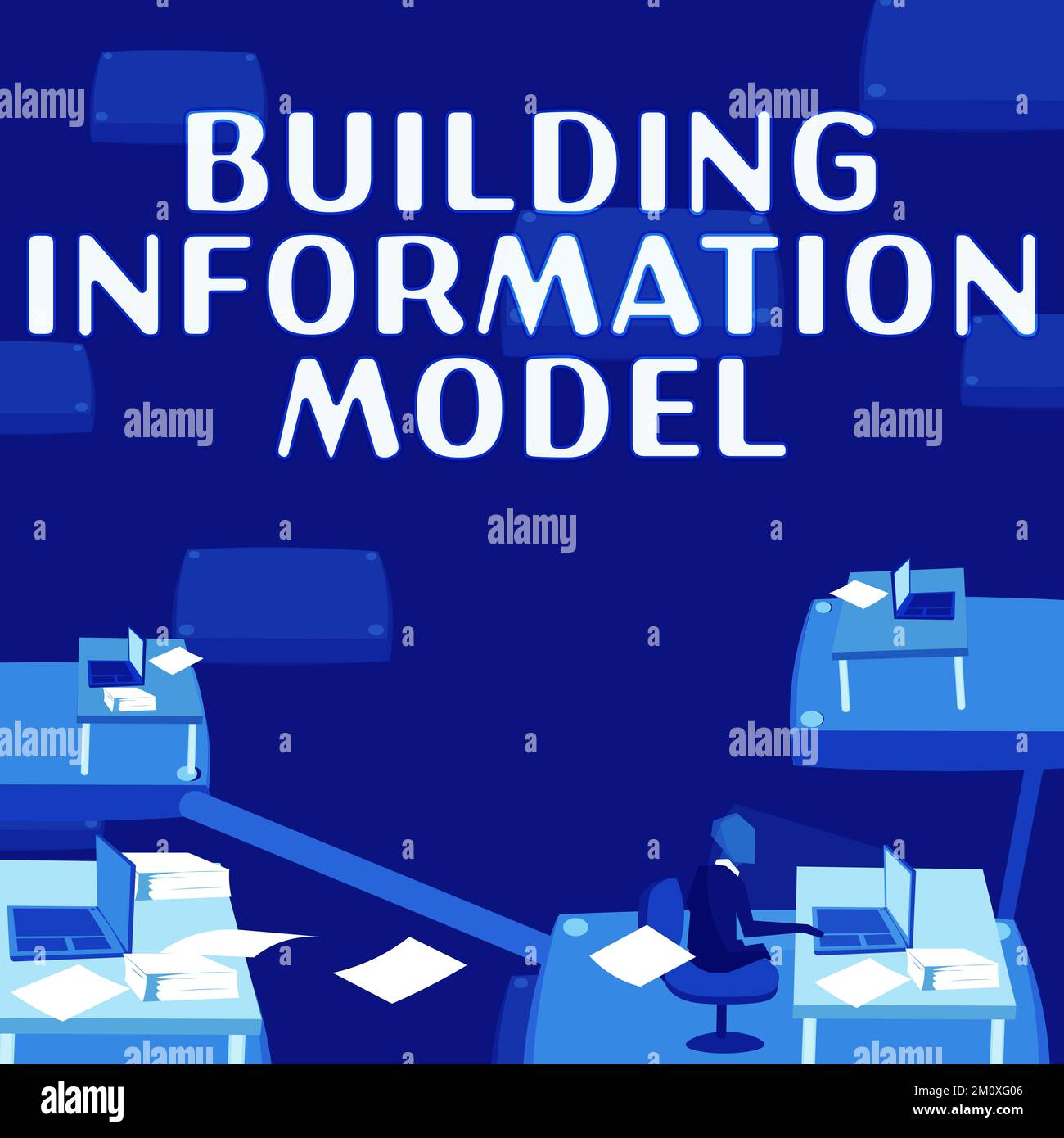 Text showing inspiration Building Information Model, Business overview ...