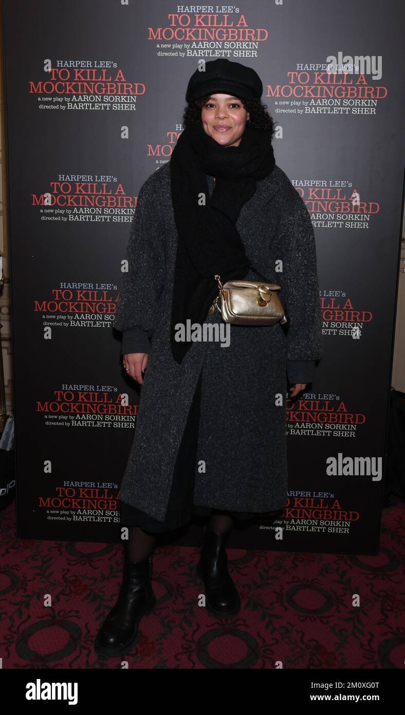 Lydia West attending a performance of To Kill A Mockingbird at the ...