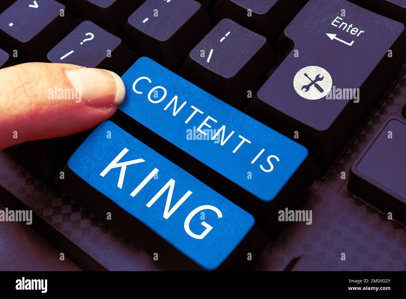 Sign displaying Content Is King. Business showcase Content is the heart ... Sign displaying Content Is King. Business showcase Content is the heart ...