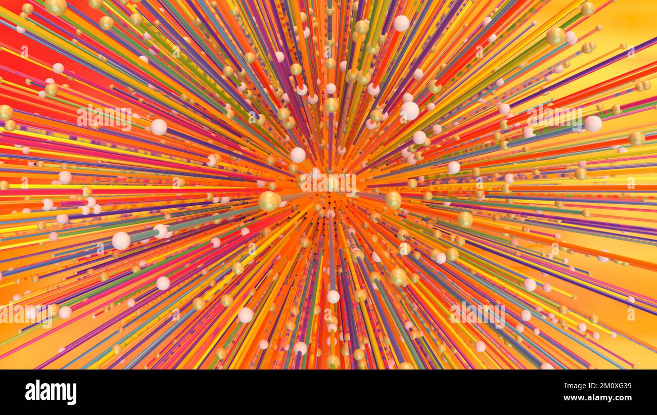 3d render. Colors and abstract background Stock Photo - Alamy