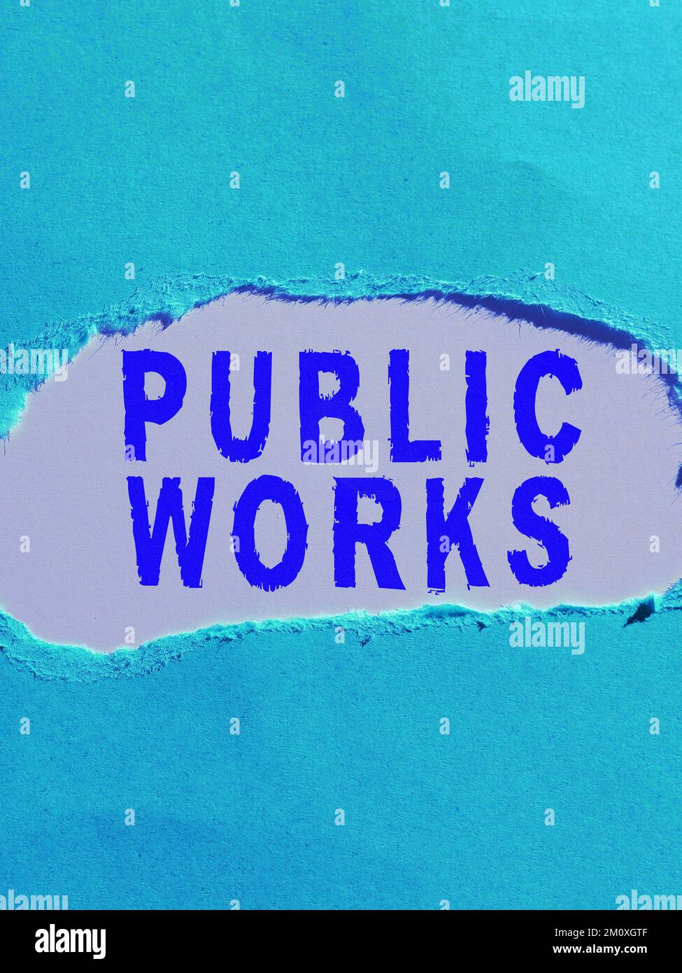 Inspiration showing sign Public Works. Conceptual photo Describes the ...