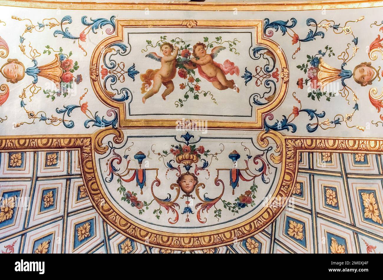 Italy Piedmont Province of Turin Rivoli Castle - Room Of Bacchus and ...