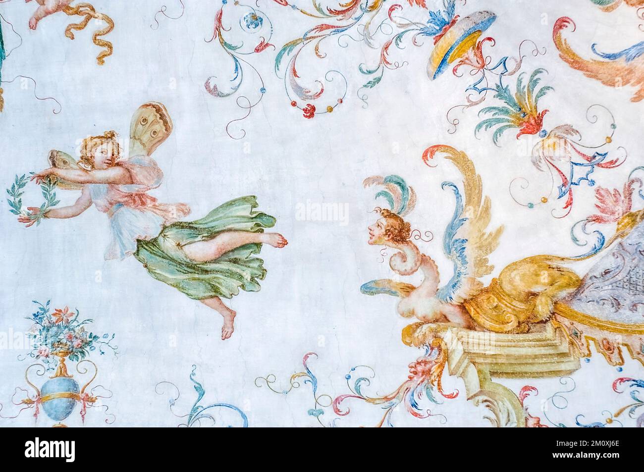 Italy Piedmont Province of Turin Rivoli Castle - Room Of the Ercole ...