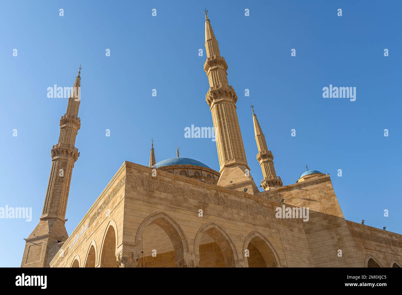 Mohammad Al-Amin Mosque, Beirut, Lebanon Stock Photo - Alamy