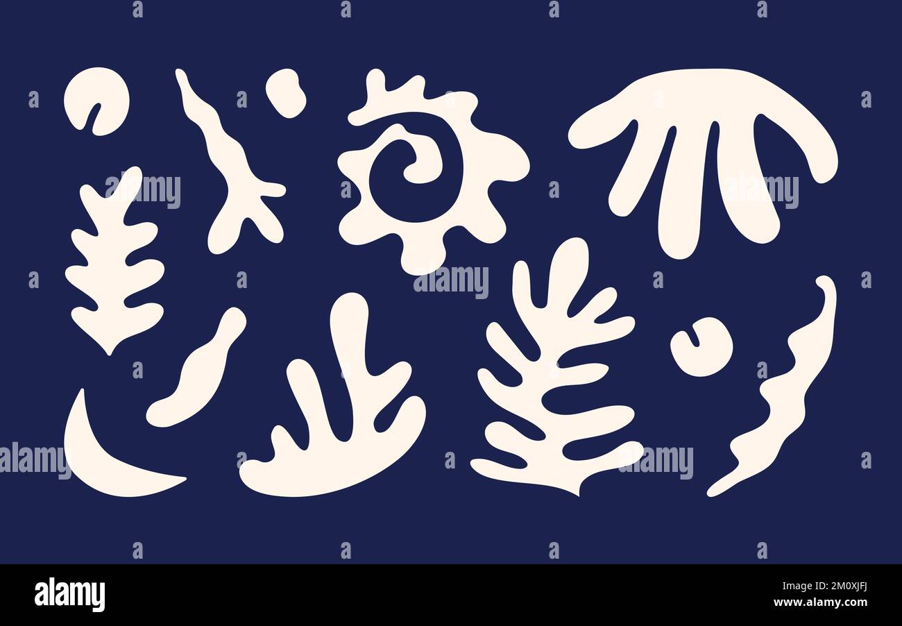 Matisse blue background Stock Vector Images - Alamy