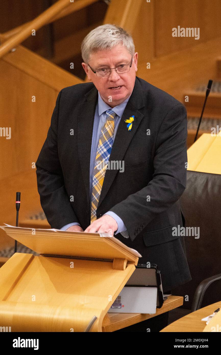 Edinburgh, Scotland, UK. 8th Dec, 2022. PICTURED: Afternoon session in ...