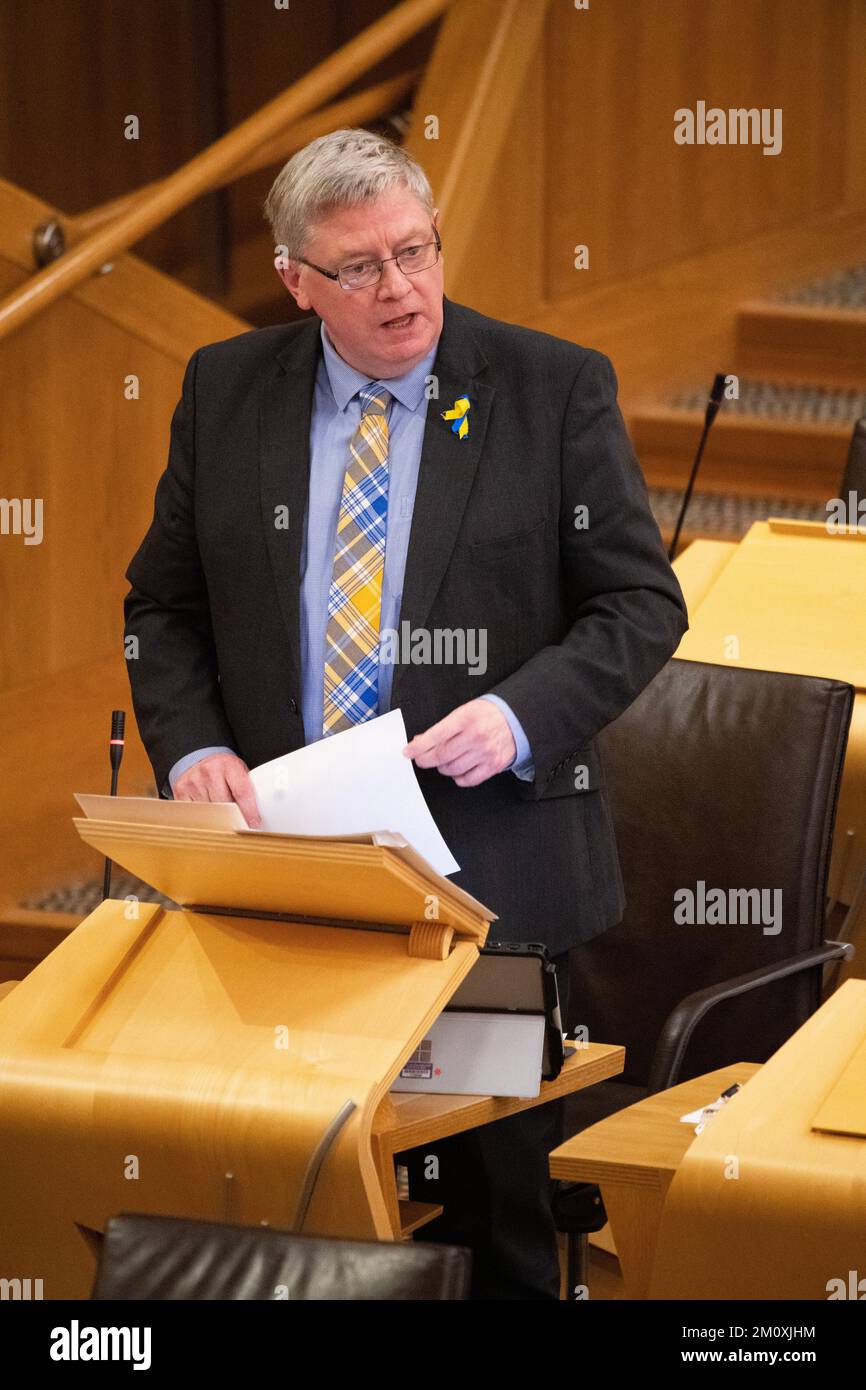 Edinburgh, Scotland, UK. 8th Dec, 2022. PICTURED: Afternoon session in ...