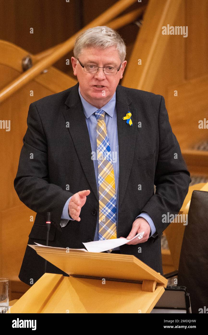 Edinburgh, Scotland, UK. 8th Dec, 2022. PICTURED: Afternoon session in ...