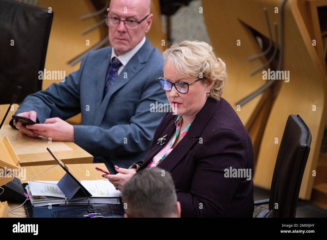 Scottish minister for equalities and older people hi-res stock ...