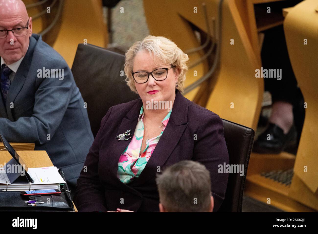 Scottish minister for equalities and older people hi-res stock ...