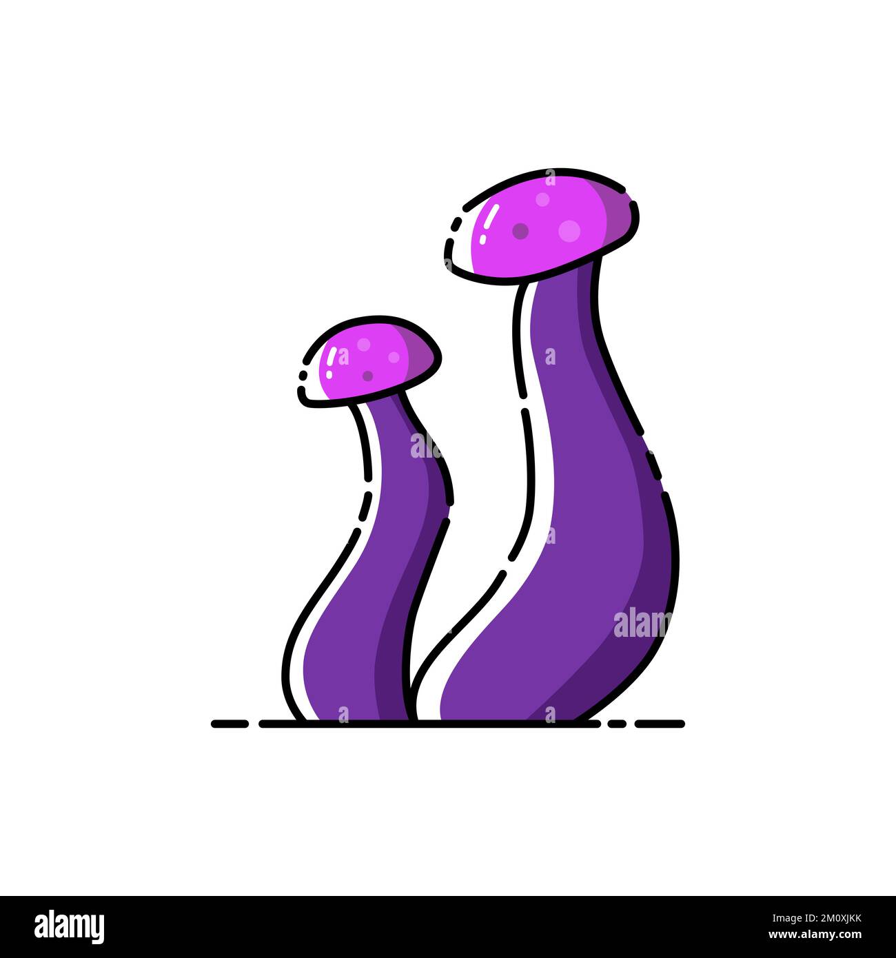 Fantasy magic toxic purple Stock Vector Images - Alamy