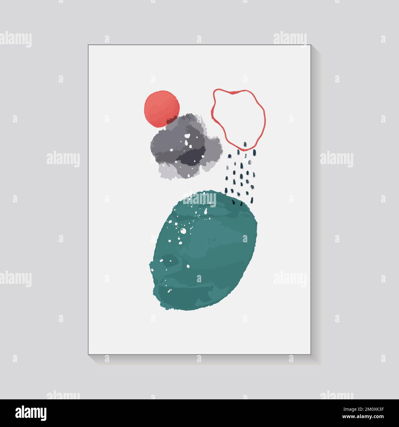 Minimal watercolor hi-res stock photography and images - Alamy