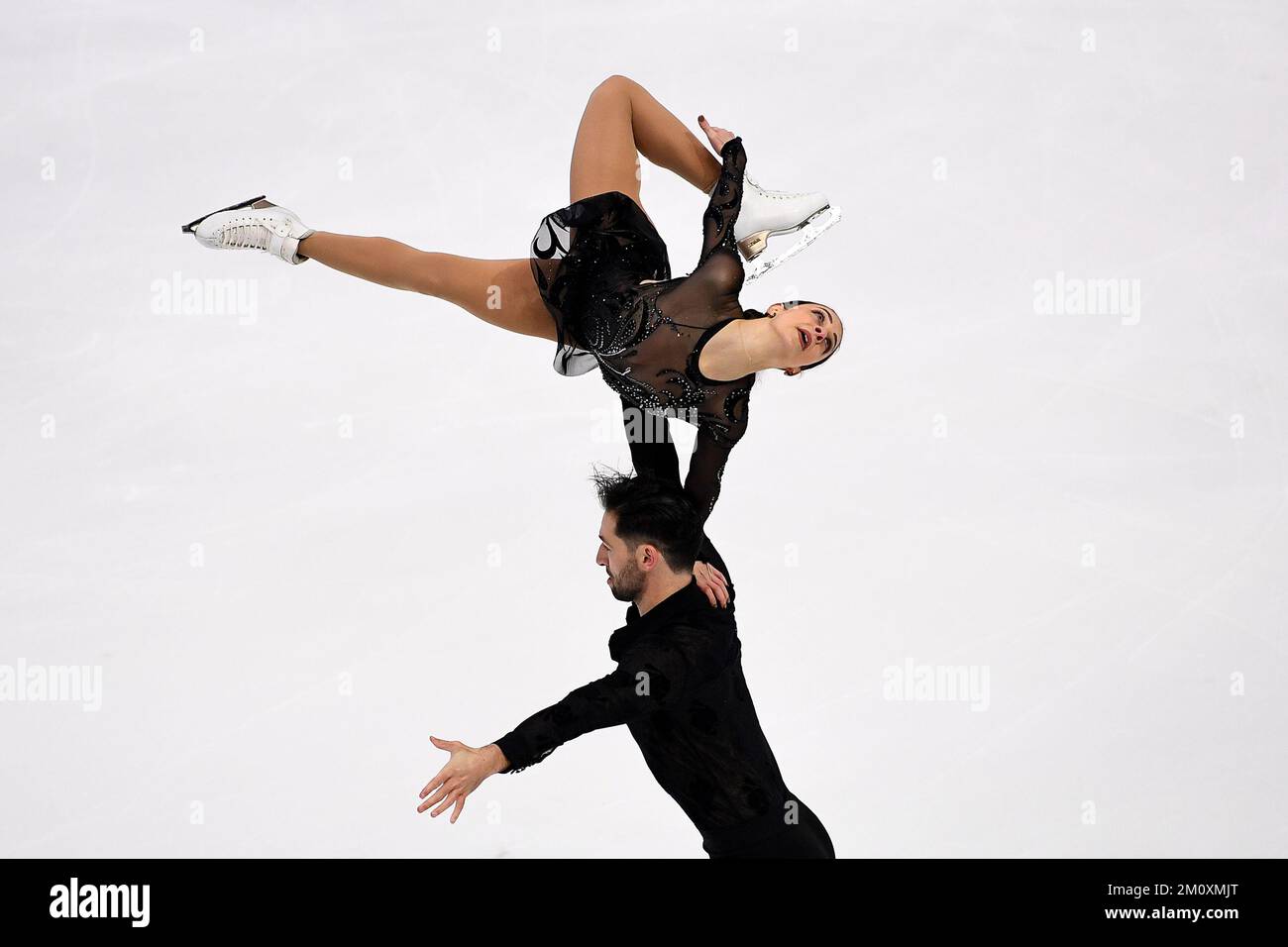 Turin, Italy. 08 December 2022. Deanna Stellato-Dudek and Maxime ...