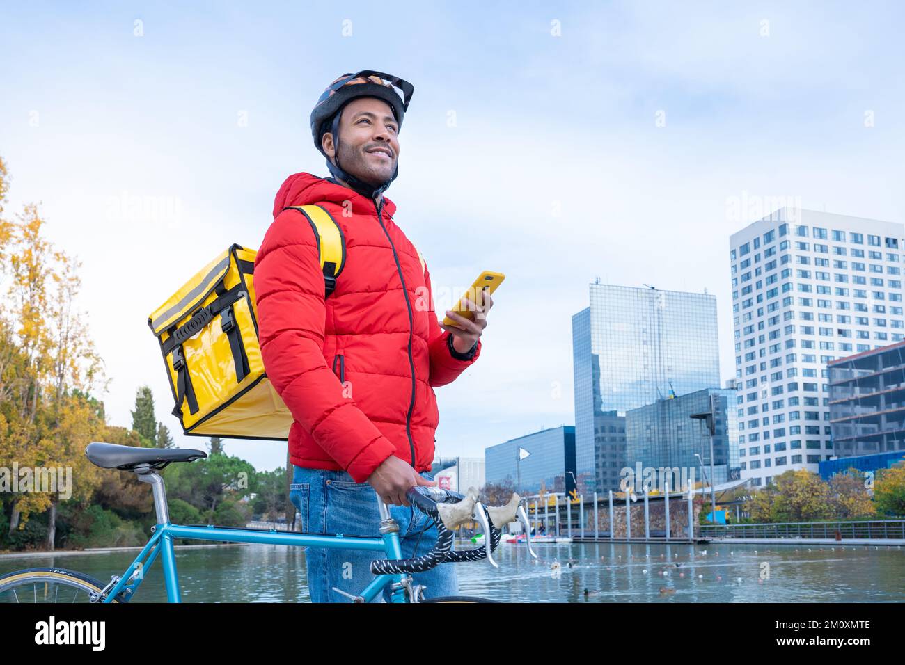 City smart delivery transportation hi-res stock photography and images ...