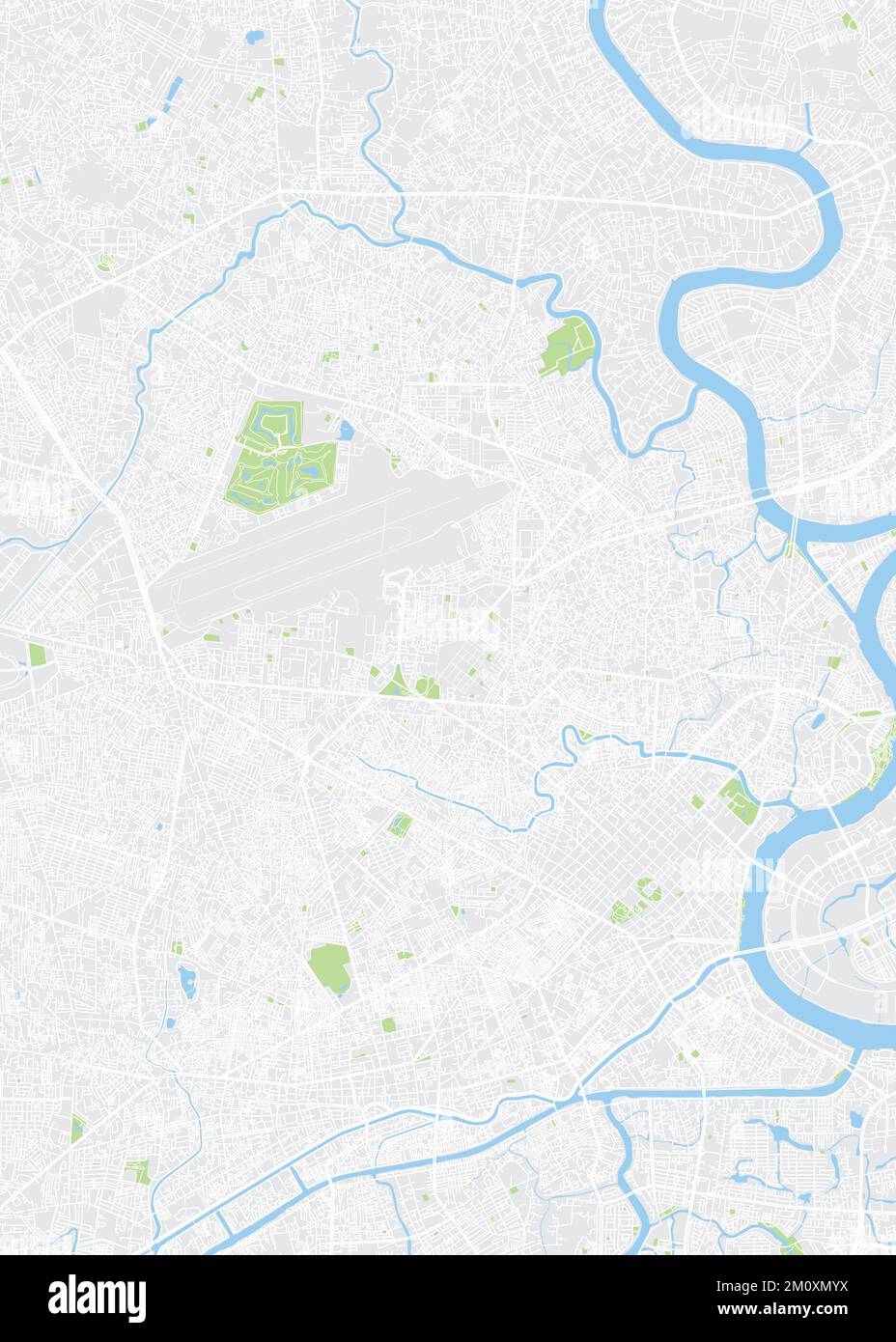 City map Ho Chi Minh, color detailed plan, vector illustration Stock ...