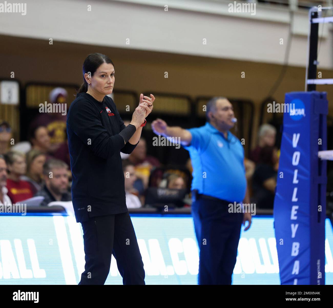 December 8, 2022: Ohio State head coach Jen Flynn Oldenburg during an ...